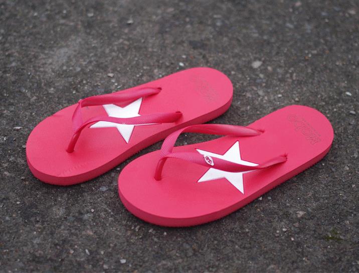 Black star flip flop | TNE Flip Flop Manufacturers